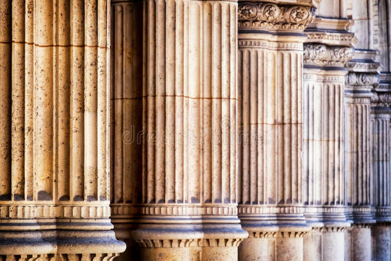 Columns stock image. Image of arch, full, empty, decoration - 63112065