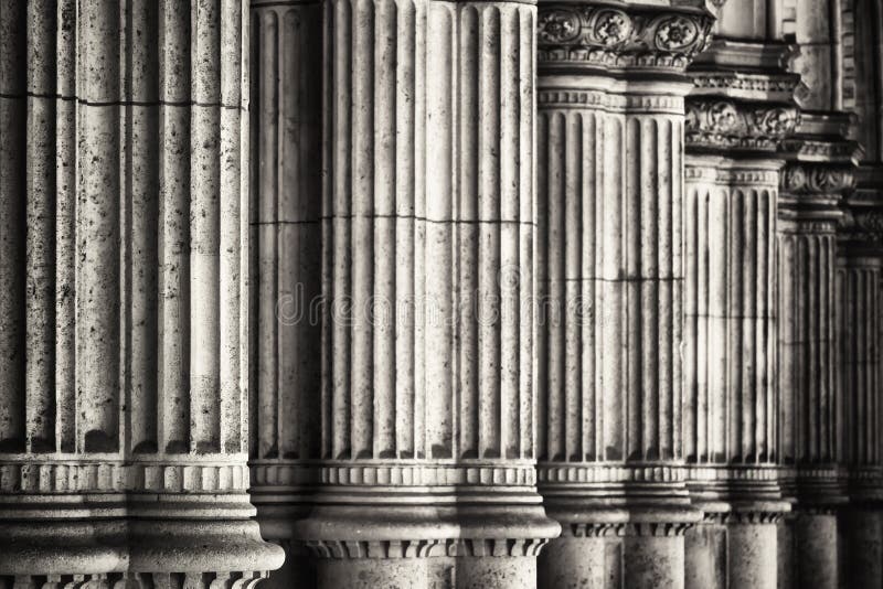 Columns stock image. Image of archway, close, detail - 63735079