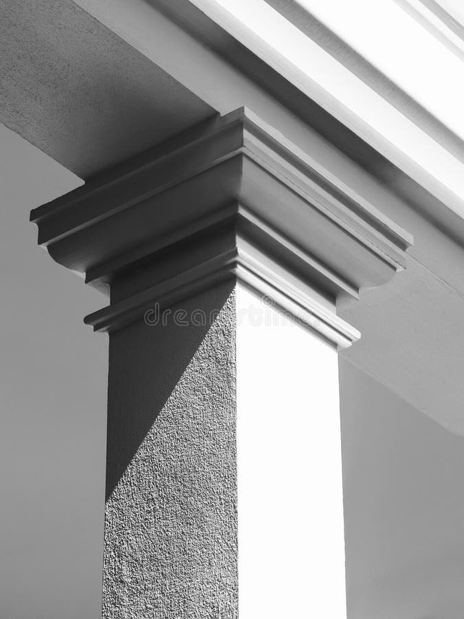 Columns Building Architecture Details Abstract Background Stock Image ...