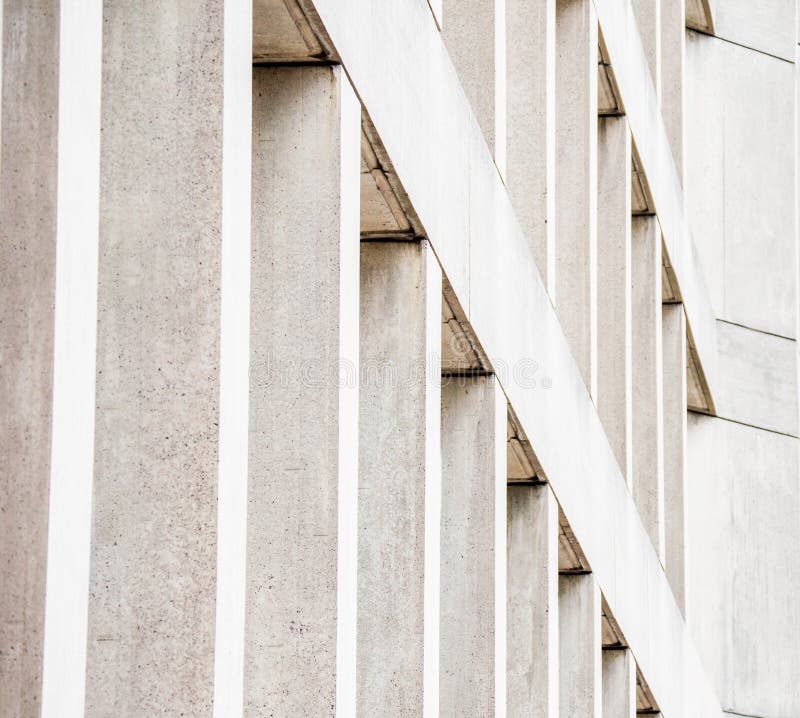 Columns on Building in Boston Stock Image - Image of longevity ...