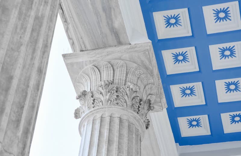 Columns classic stock image. Image of culture, historical - 43685601
