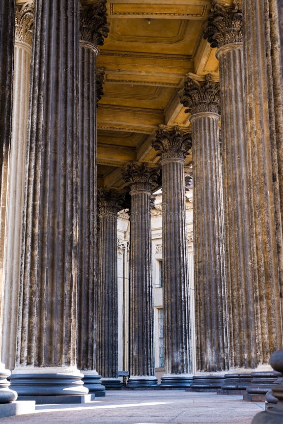 Columns stock image. Image of pillars, cannelure, abacus - 30375743