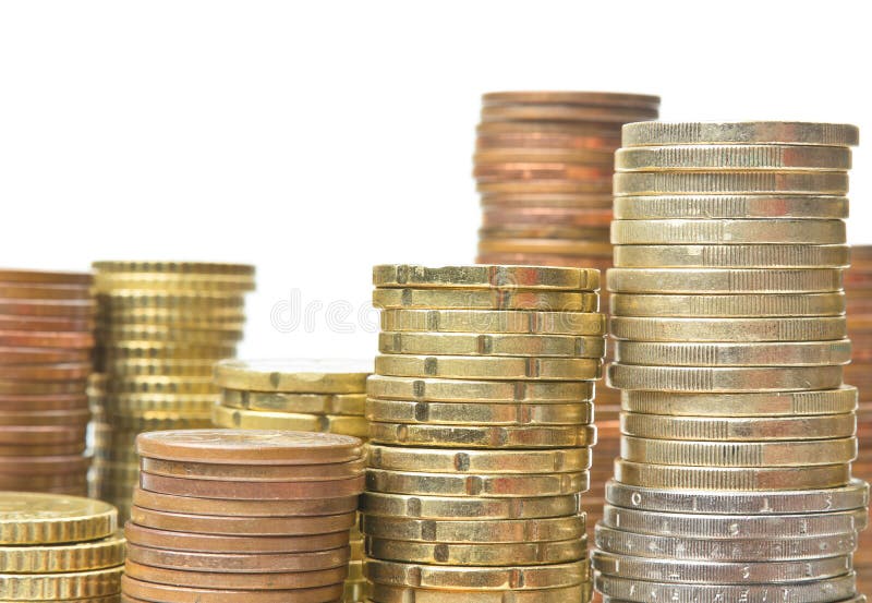 Columns of coins stock photo. Image of money, stack, column - 51419834
