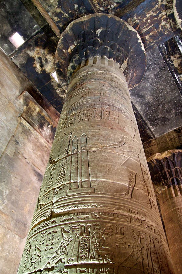 Columns in Egypt stock image. Image of ancient, nile - 11308007