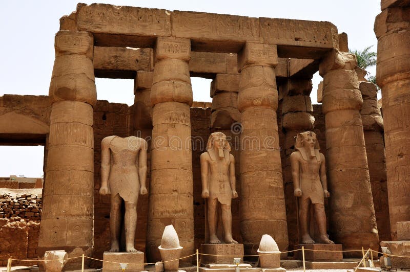 Columns of Historical Monument and Statues in Excellent Condition in ...