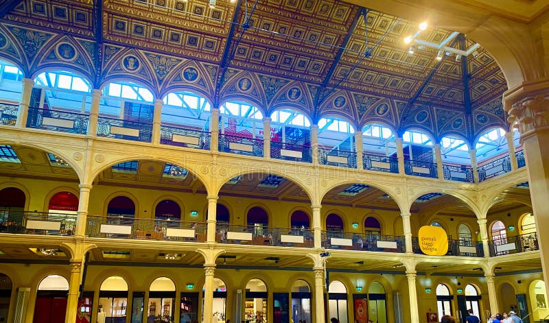 The Historic Library of Salaborsa in Bologna Editorial Stock Image ...