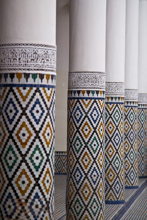 Columns stock image. Image of filigree, islam, traditional - 34405865
