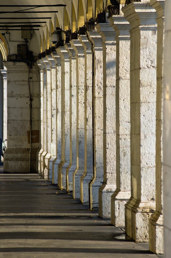 Columns stock image. Image of architecture, desert, marocco - 2358349