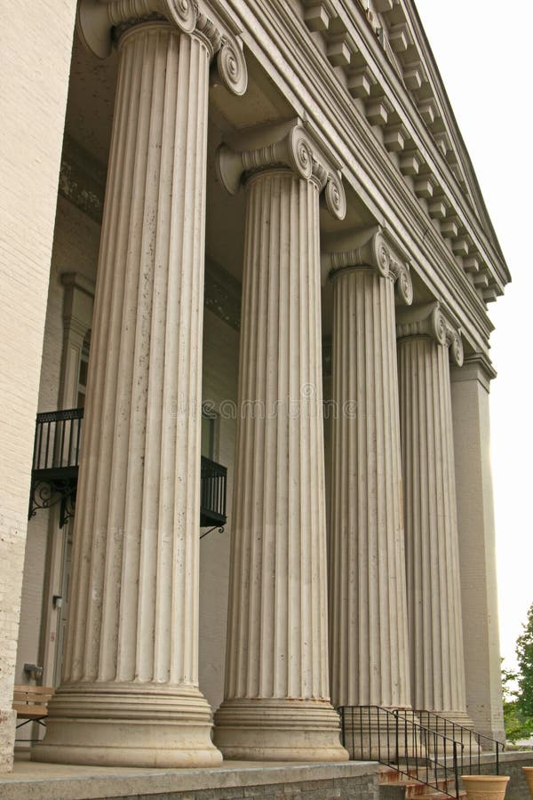 Angled columns stock photo. Image of beige, ornamental - 9952996