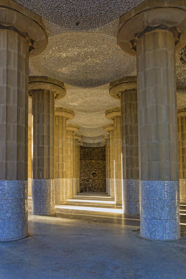 Columns in Park stock image. Image of park, architecture - 90536821