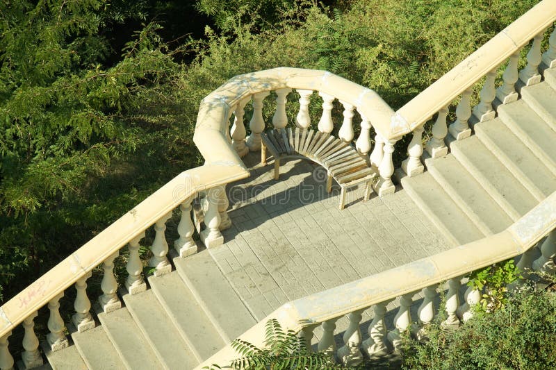 Columns and Paths in Antique Style Stock Image - Image of landmark ...