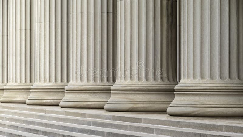 Columns stock image. Image of equality, upright, neoclassic - 314337449