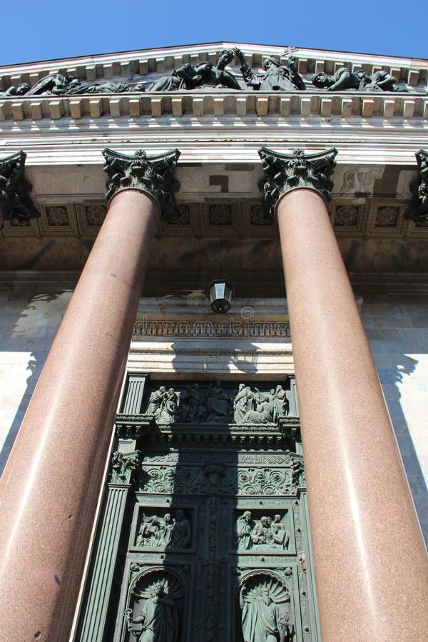 Columns stock image. Image of dark, white, light, earth - 97729141