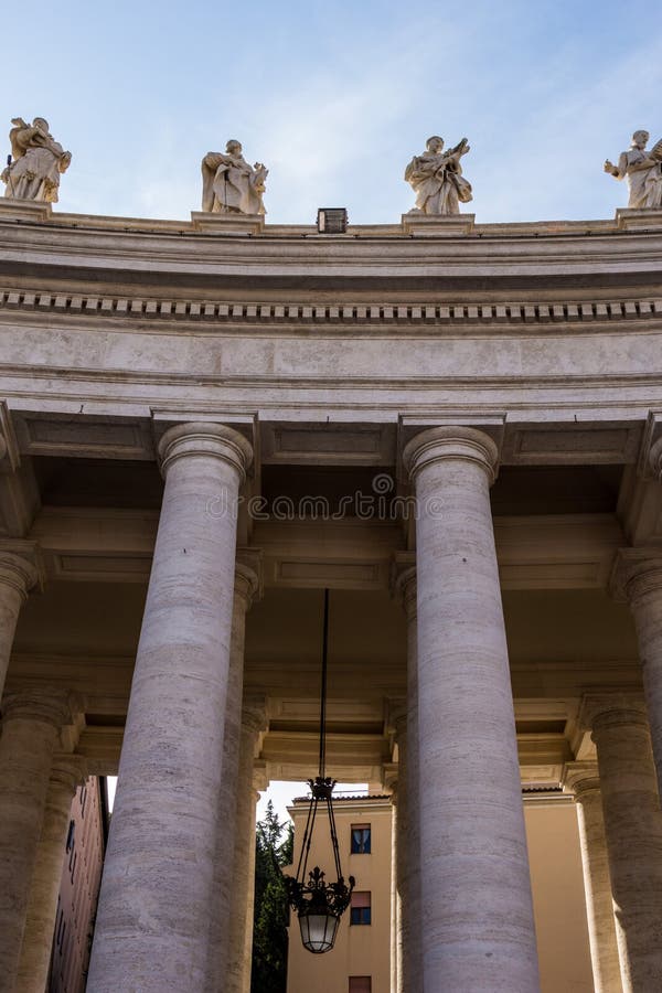 The Columns of the Vatican Museums Editorial Photo - Image of museums ...