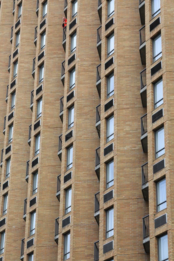 Tan Brick and Many Gables stock photo. Image of door, landscaping - 6056432