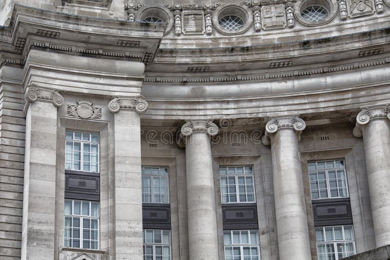 Columns and Windows stock image. Image of lambeth, building - 96383661