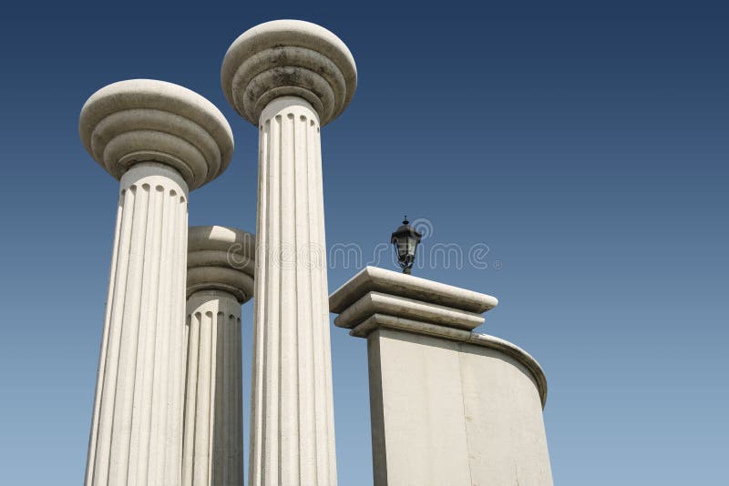 Colums stock photo. Image of buiding, wall, hotel, stone - 49969324