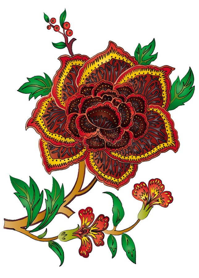 Flower Colour Ful Stock Illustrations – 6 Flower Colour Ful Stock ...