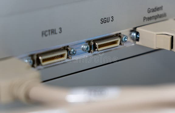 Com Port or Interface of a Computer Stock Image - Image of equipment ...