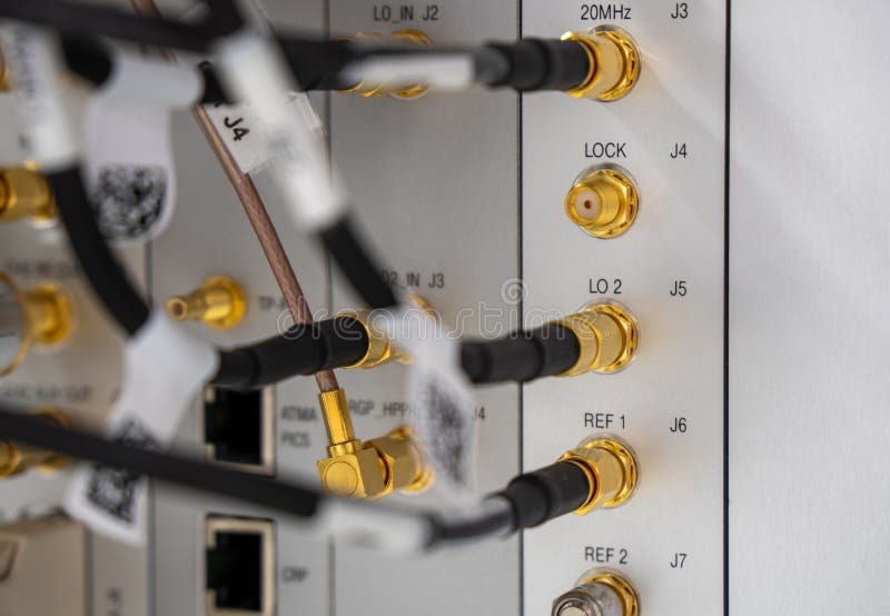 Com Port or Interface of a Computer Stock Photo - Image of interface ...