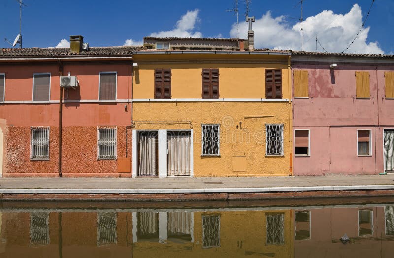 Comacchio. Emilia-Romagna. Italy Stock Image - Image of outside, italy ...