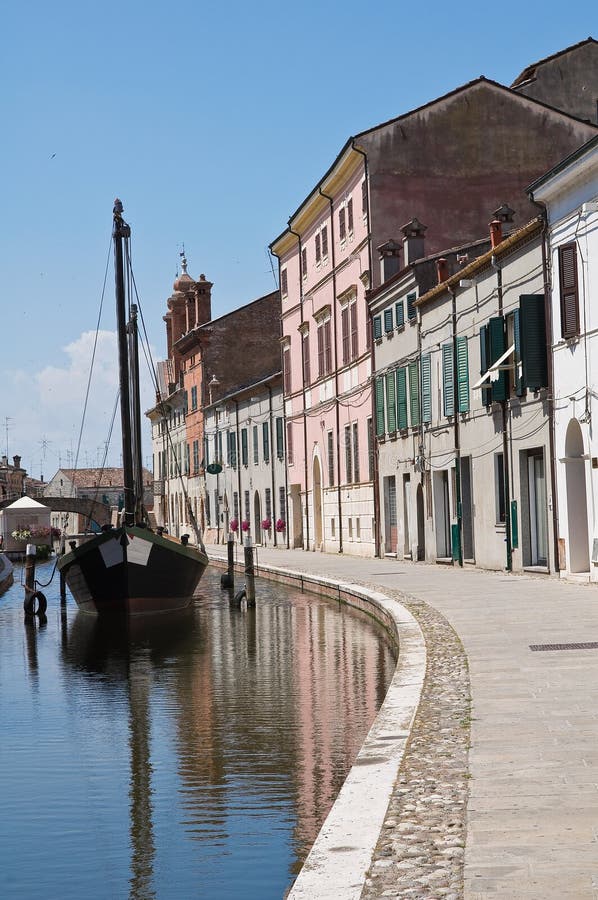 Comacchio. Emilia-Romagna. Italy Stock Image - Image of building ...