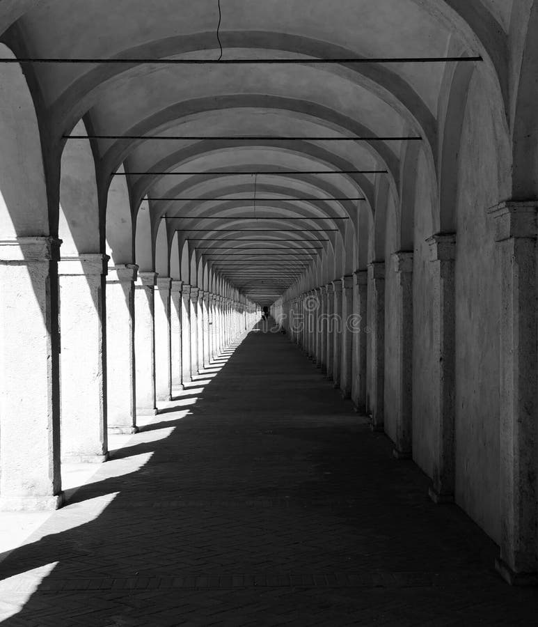 Colonnade Arcade of the Castle Stallhof in Dresden, Germany Stock Photo ...