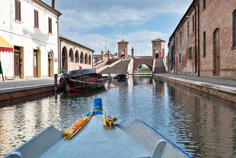 Comacchio, Italy editorial photo. Image of delicate, little - 51826476