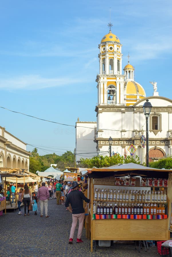 Comala, Colima. Mexico. April 01, 2023. Image of Stalls with Comala ...