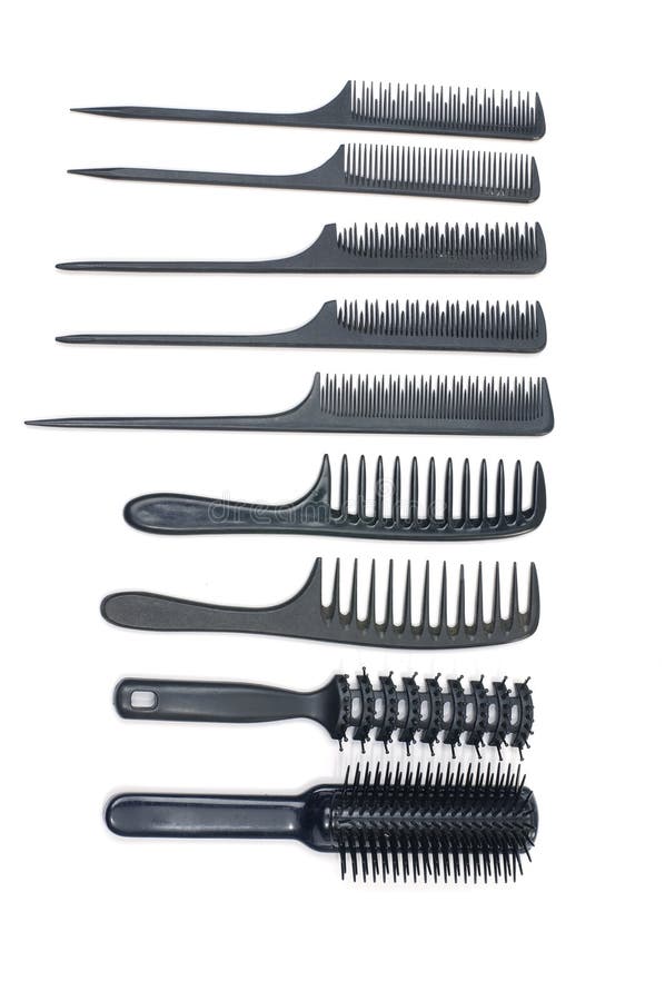 Comb stock photo. Image of styling, dual, precision, isolated - 8027746