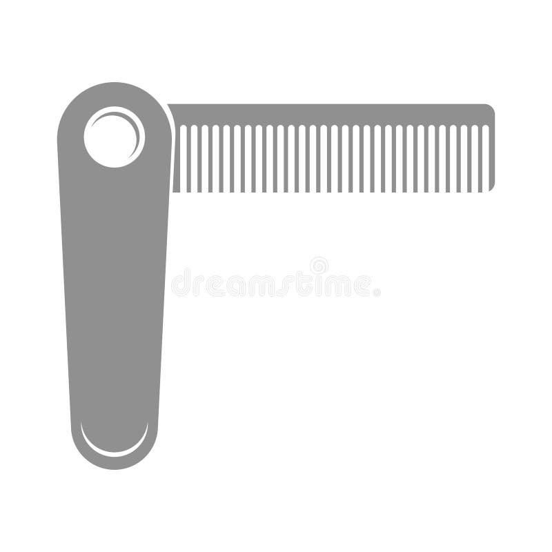 Comb hair logo icon design stock illustration. Illustration of female ...