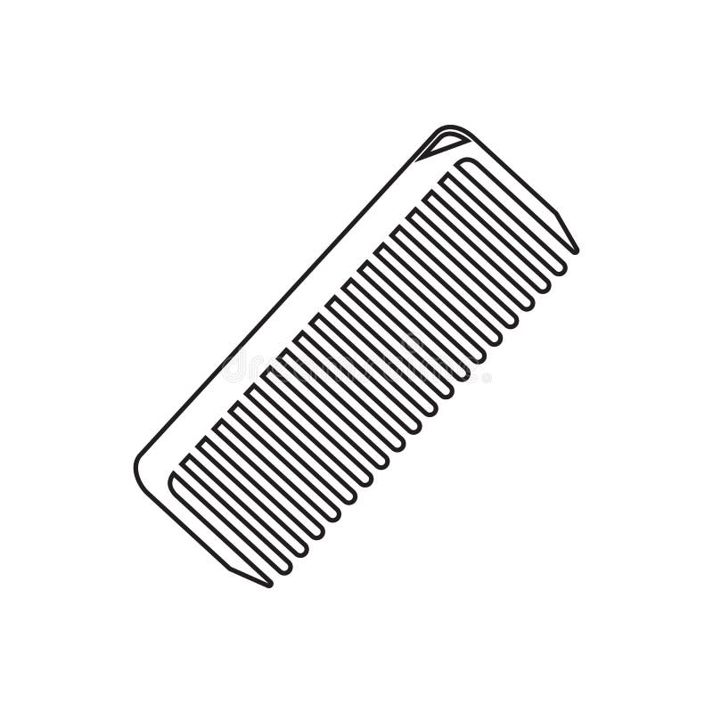 Comb Icon. Element of Barber for Mobile Concept and Web Apps Icon Stock ...