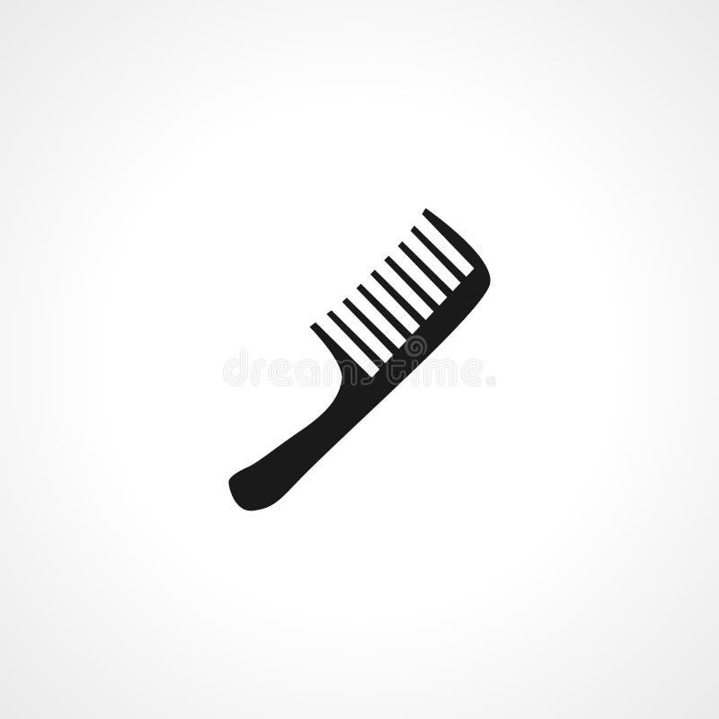 Comb Icon. Comb Isolated Vector Icon Stock Vector - Illustration of ...