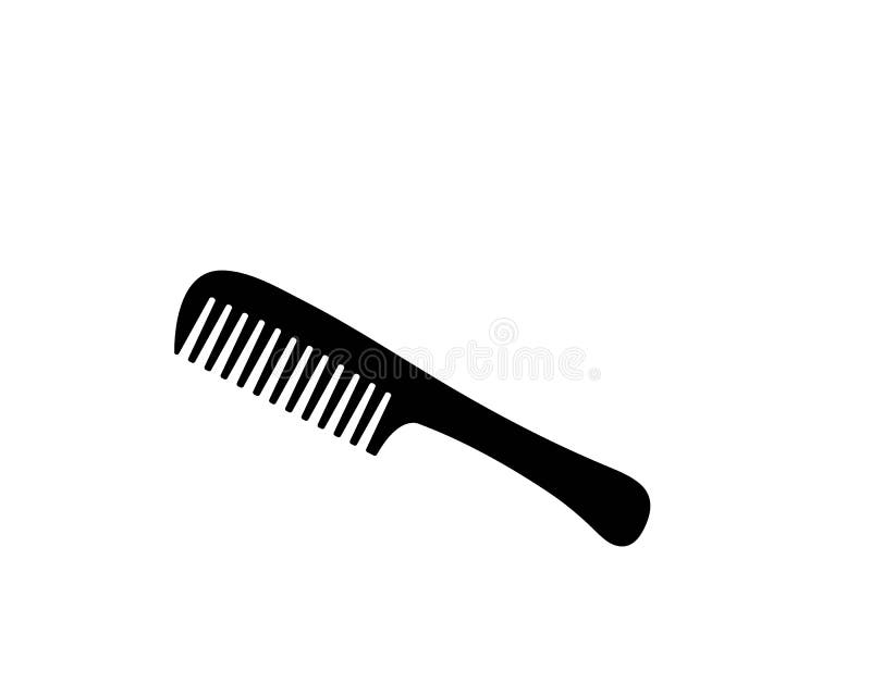 Comb Icon Logo Vector Illustration Stock Vector - Illustration of ...