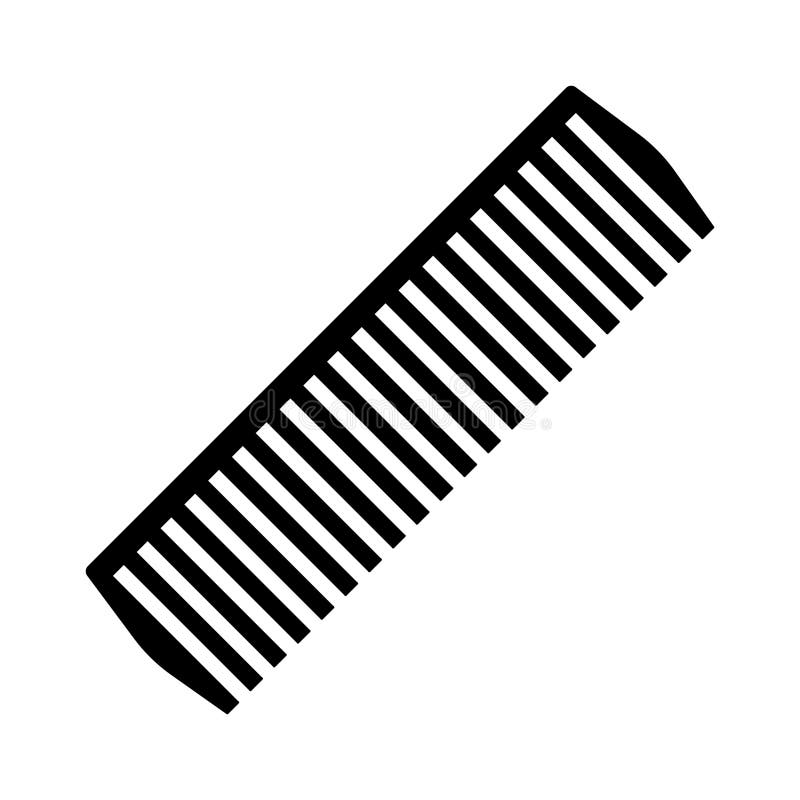 Comb icon vector stock vector. Illustration of barber - 281369052