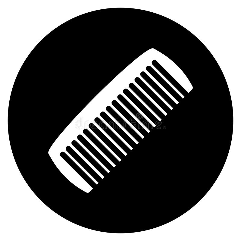 Comb icon vector stock vector. Illustration of style - 281369072
