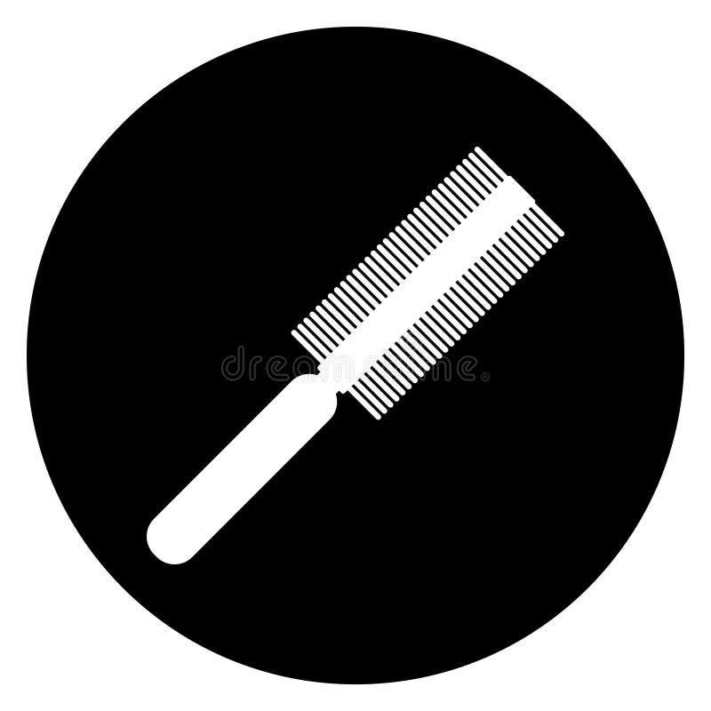 Comb icon vector stock vector. Illustration of style - 281369080