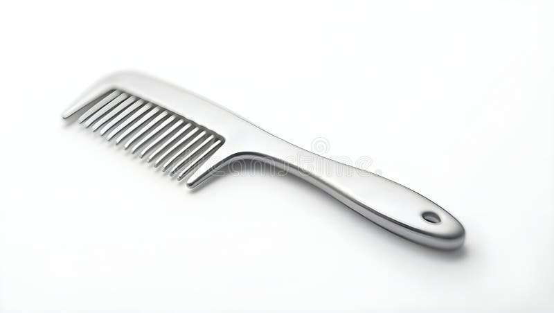 A Comb Isolated on a Pure White Background Stock Illustration ...