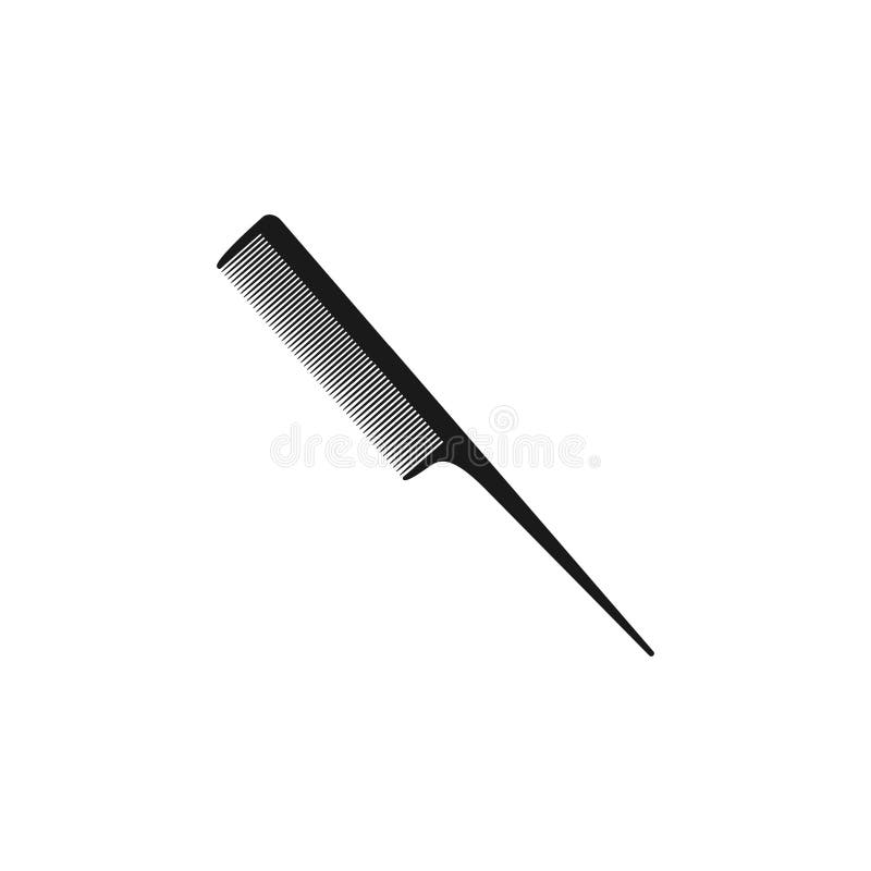 Comb logo stock vector. Illustration of plastic, styling - 194325716