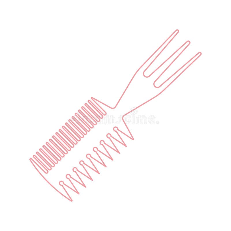 Comb logo icon design stock illustration. Illustration of hairdresser ...