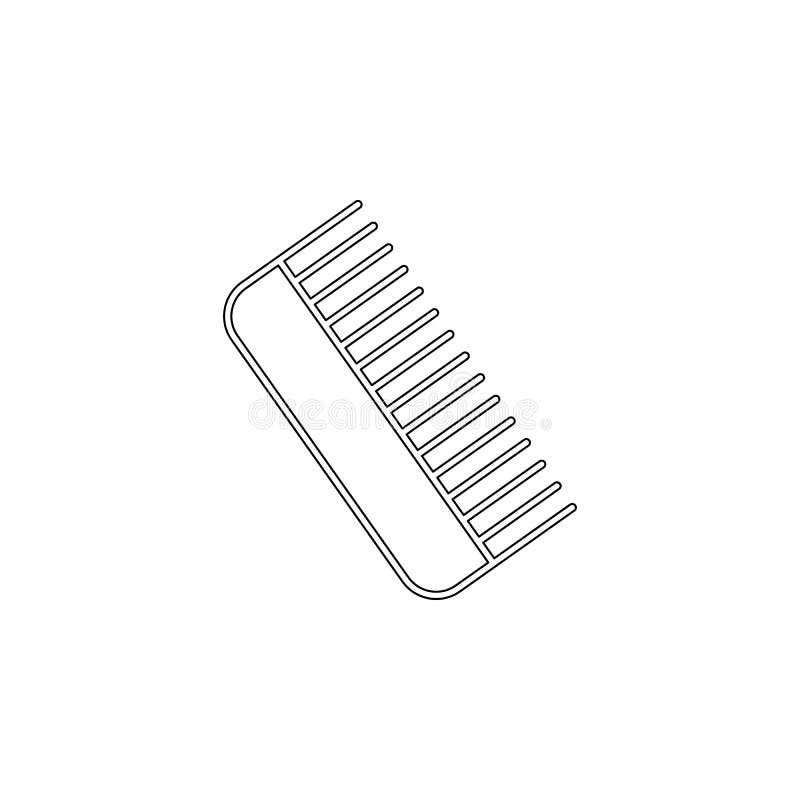 Comb Outline Icon. Element of Spa for Mobile Concept and Web Apps Icon ...