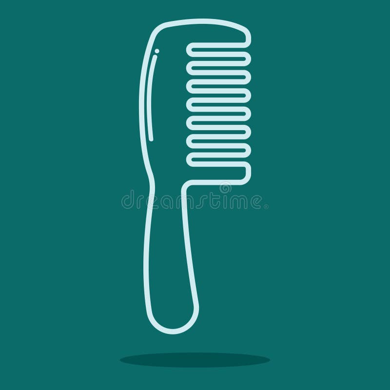 Comb. Vector Illustration Decorative Design Stock Vector - Illustration ...