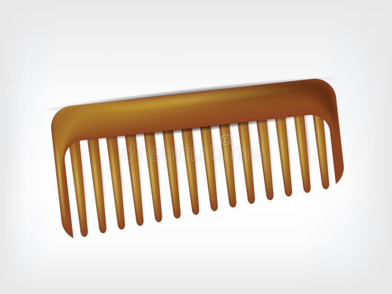 Comb on white stock illustration. Illustration of haircutting - 36502134