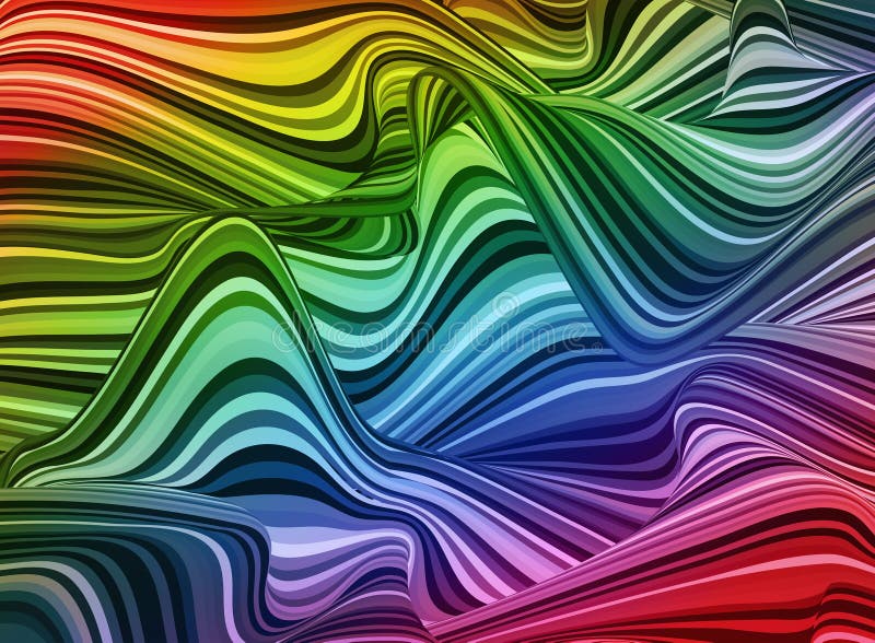 Combado stock de ilustración. Ilustración de torcido, derretimiento ...