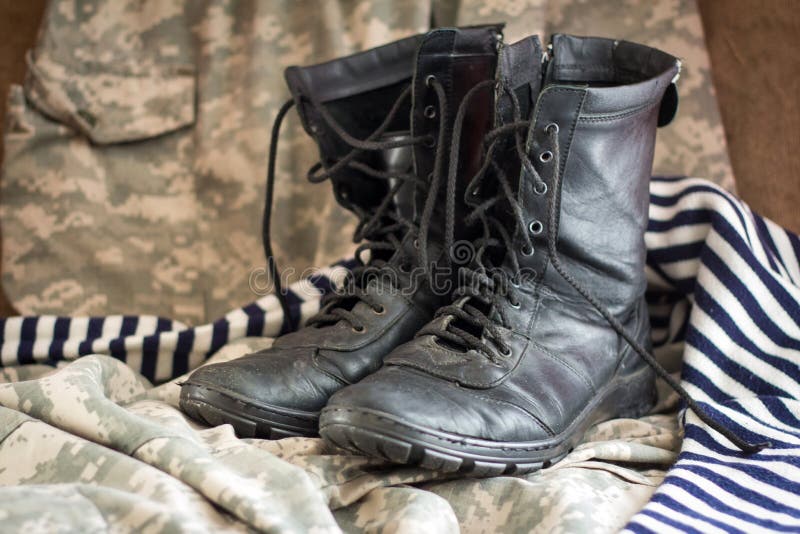 Combat boots stock image. Image of american, boot, shoe - 112311741