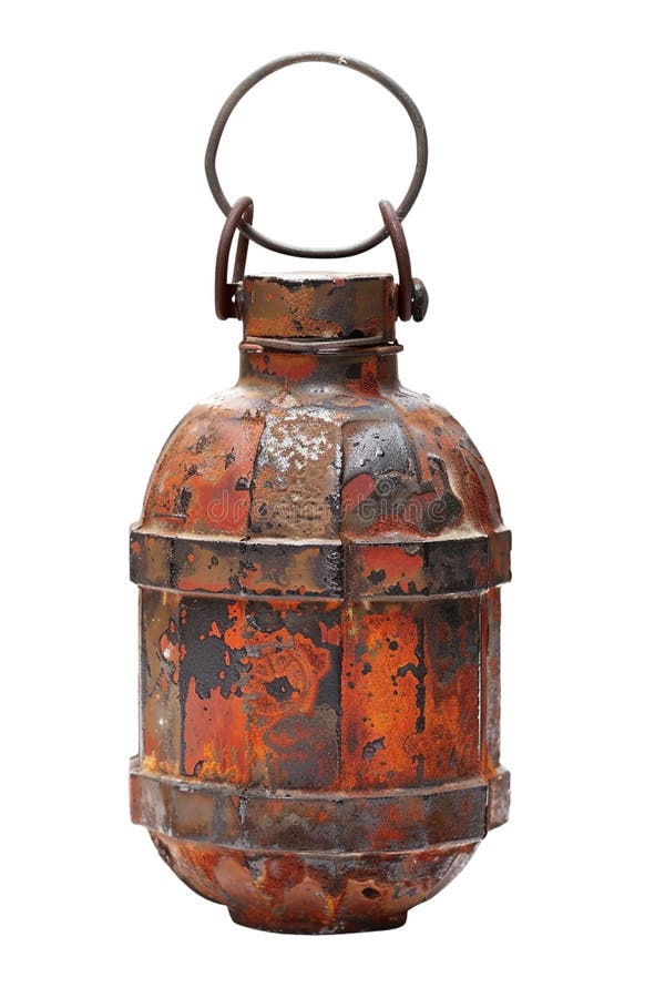 Combat Grenade Against Transparent Background Stock Illustration ...