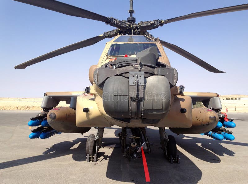 Combat Helicopter Apache at the Museum of the Air Force IDF Editorial ...