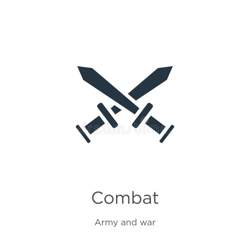 Combat Icon Vector. Trendy Flat Combat Icon from Army and War ...