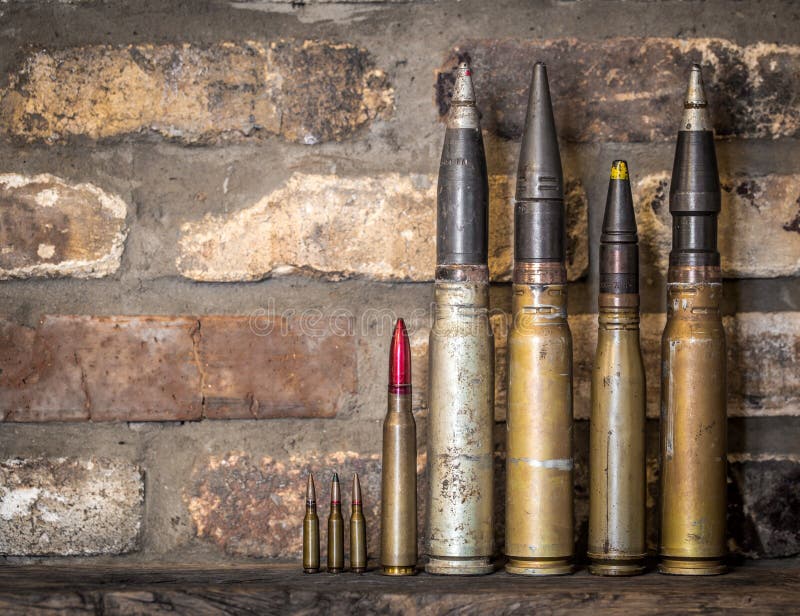 Combat large bullets stock photo. Image of lead, carbine - 84148568