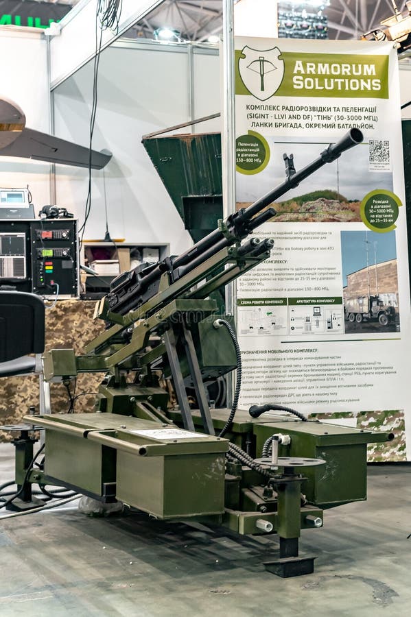 Combat Module. Combat Large-caliber Machine Gun Module with Remote ...